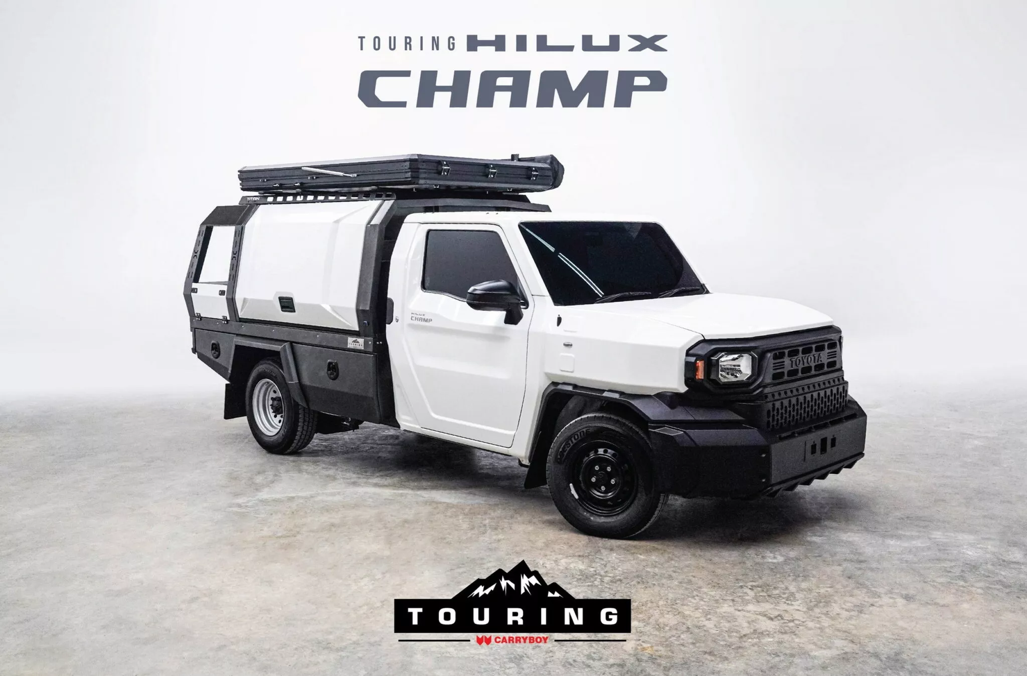 Toyota Hilux Champ перетворили на мобільний готель - Motorcar